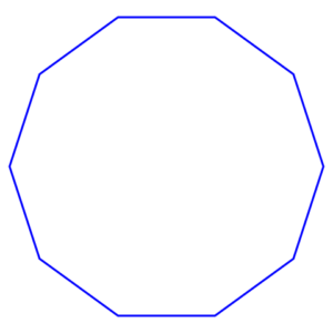 Pentagons, hexagons and more